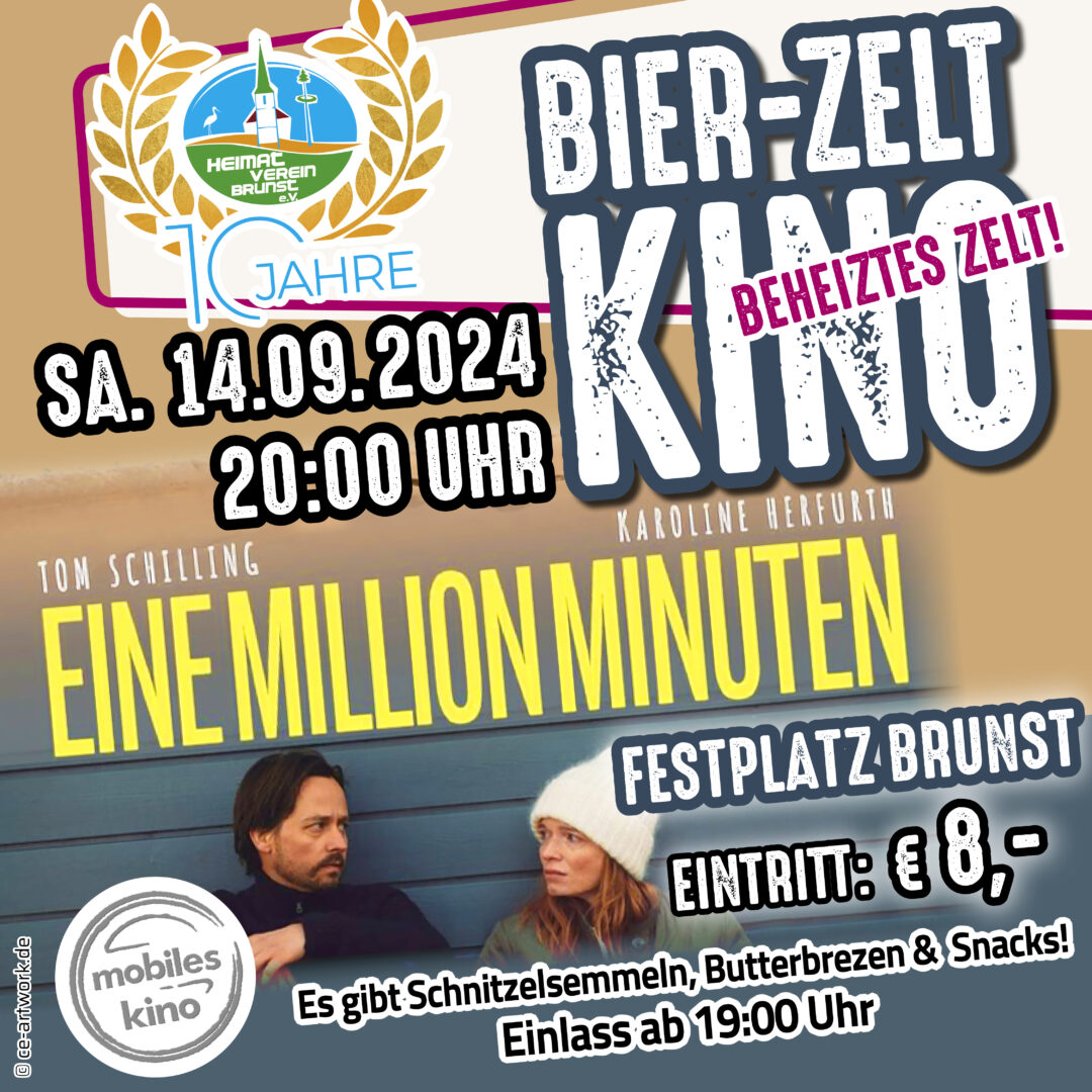 Bierzeltkino 2024 – Heimatverein Brunst e.V.
