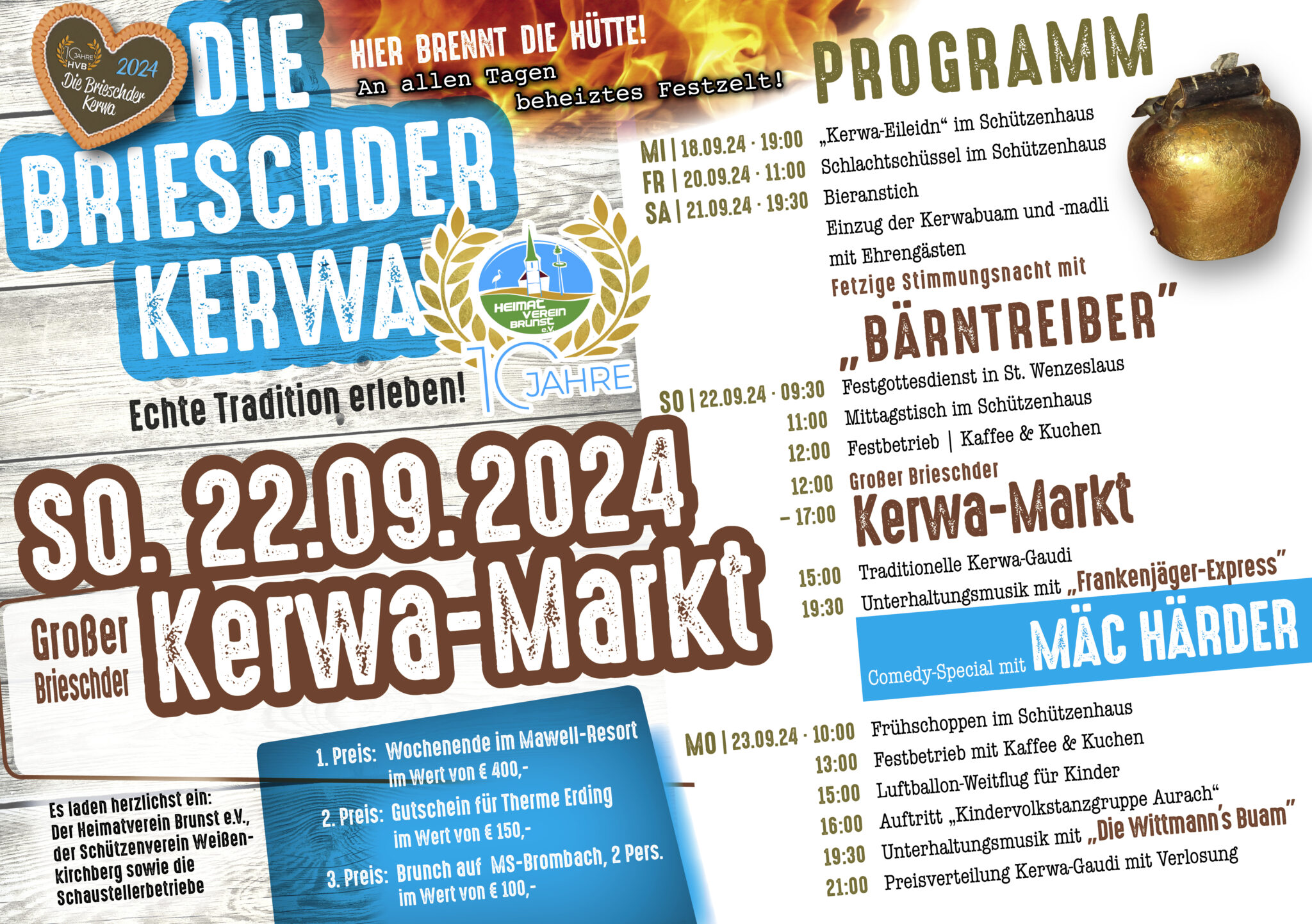 KERWA-Programm 2024 OUT NOW!!! – Heimatverein Brunst e.V.